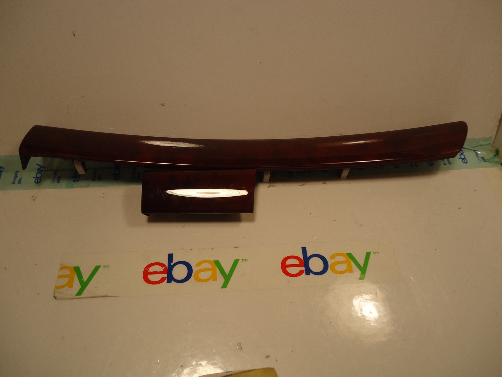 passenger side dash bezel finisher wood grain trim driver wood bezel ...