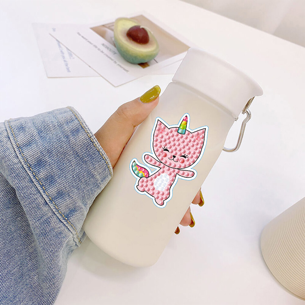 17PCS DIY Gem Sticker Diamonds Painting Stickers Kit for Kids Adult ...