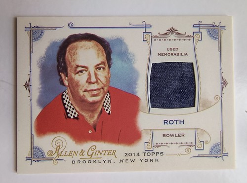 MARK ROTH Relic Card 2014 Topps Allen & Ginter BOWLING LEGEND | eBay