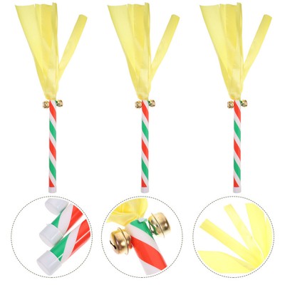 3 Pcs Cheering Hand Dance Bell Stick Cheerleading Props Child | eBay