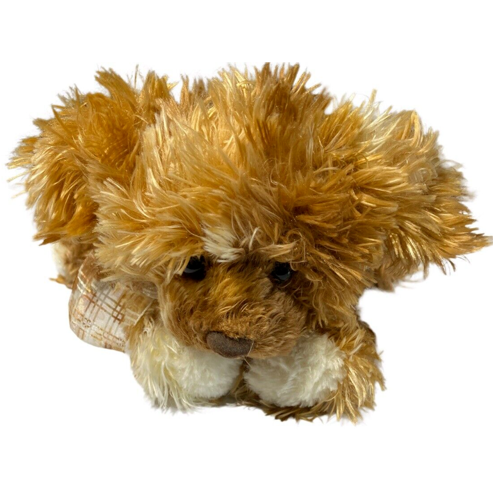 Gund TAFFY 12" DOG Plush TERRIER Stuffed Animal Puppy Tan 13051 Floppy ...