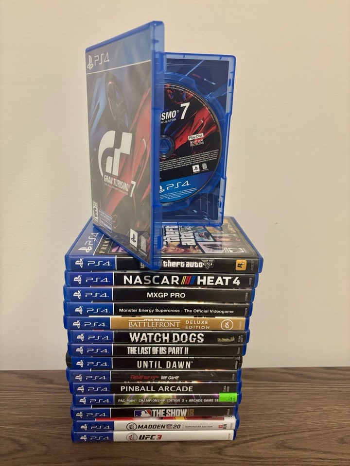 PS4 Slim 1TB Bundle CUH-2215B - 15 Games - 2 DualShock Controllers | eBay