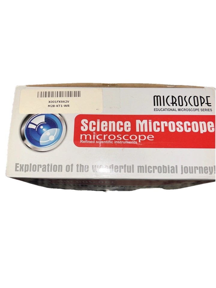 Science Microscope Educational Microscope Series NEW With Microscope ...