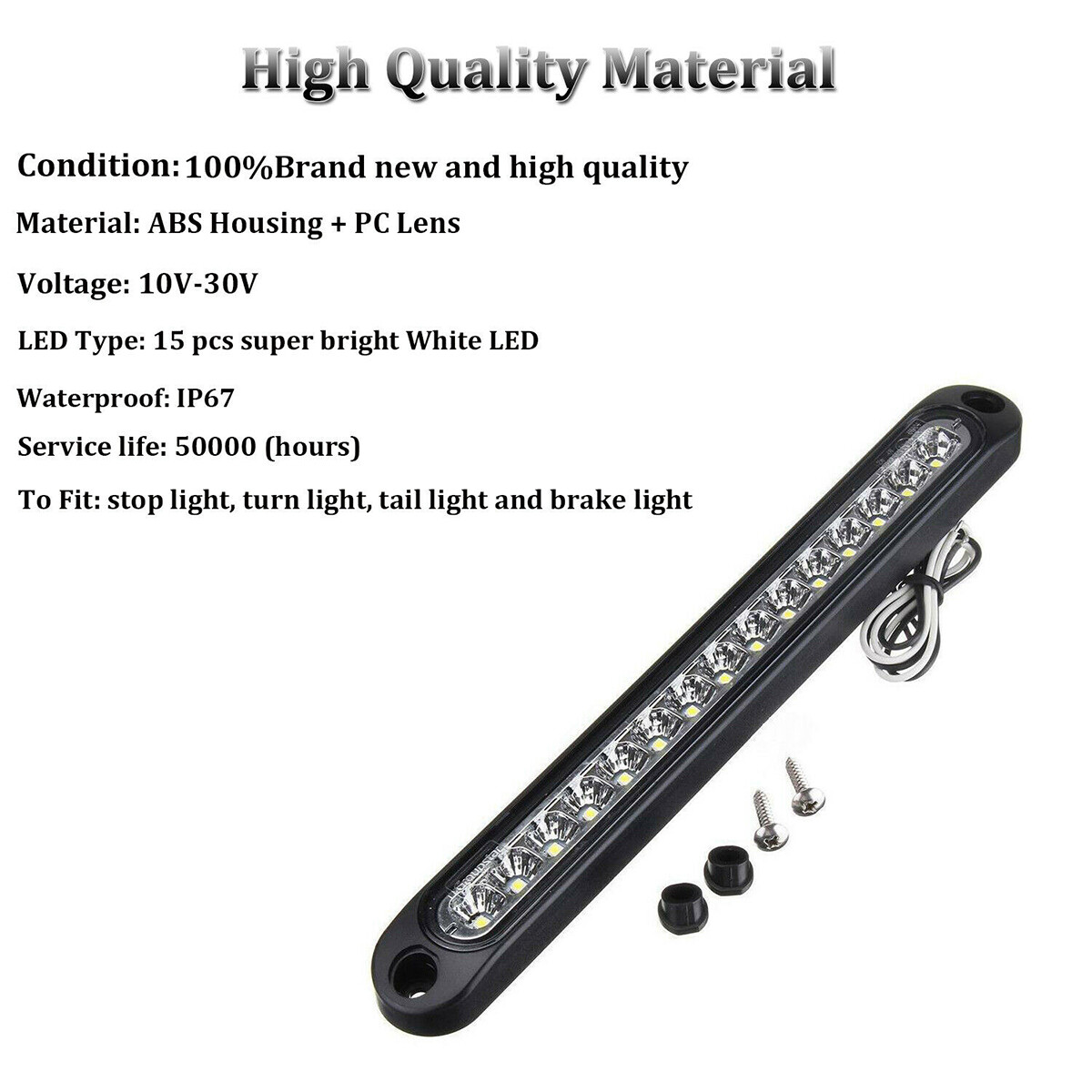 Slimline Led Trailer Backup Lights Amazon.com: 2Pcs Trailer Lights