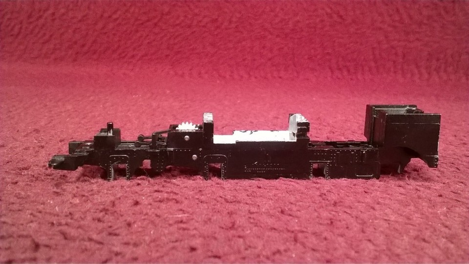 HO BACHMANN #58900 WEB COAL TANK STEAM ENGINE - DIECAST CHASSIS PARTS ...