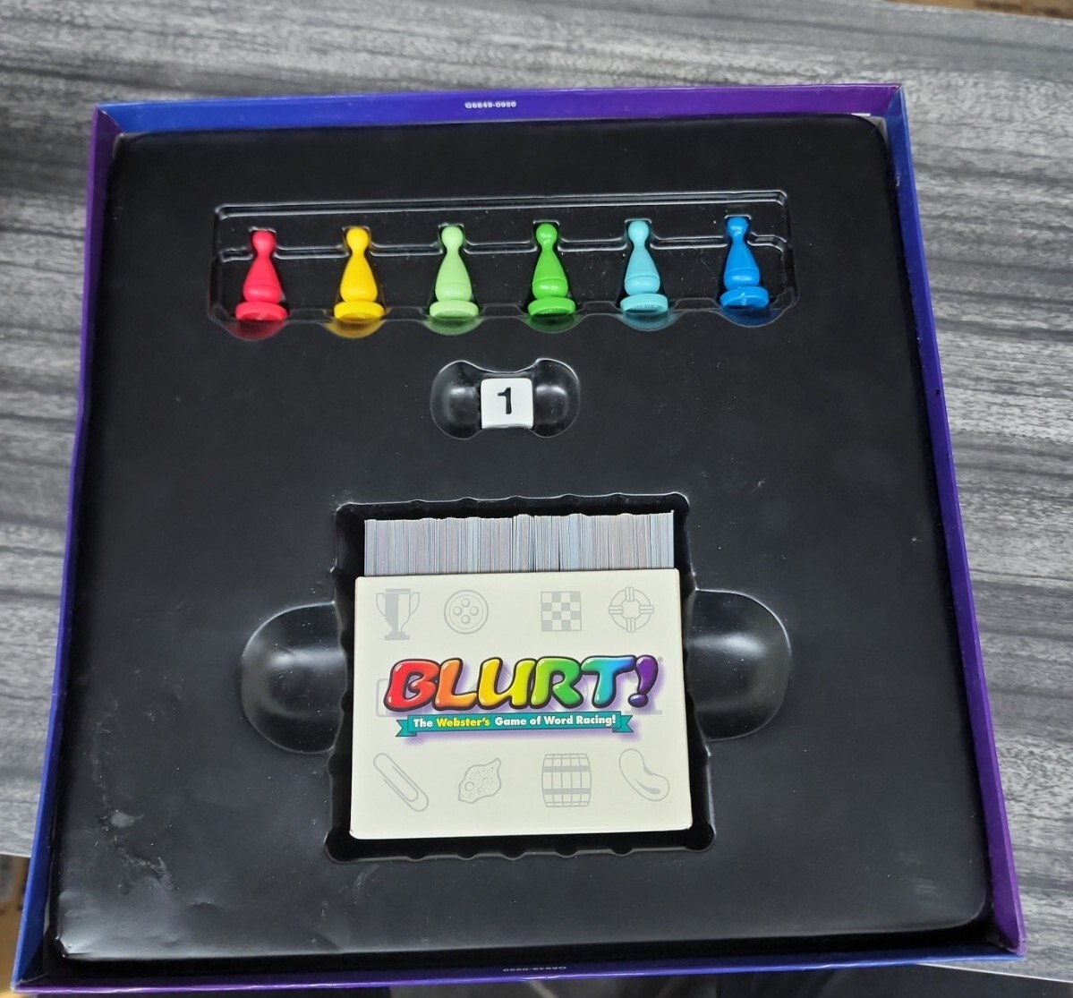 BLURT! Websters Board Game of Word Racing With Junior Version - New ...