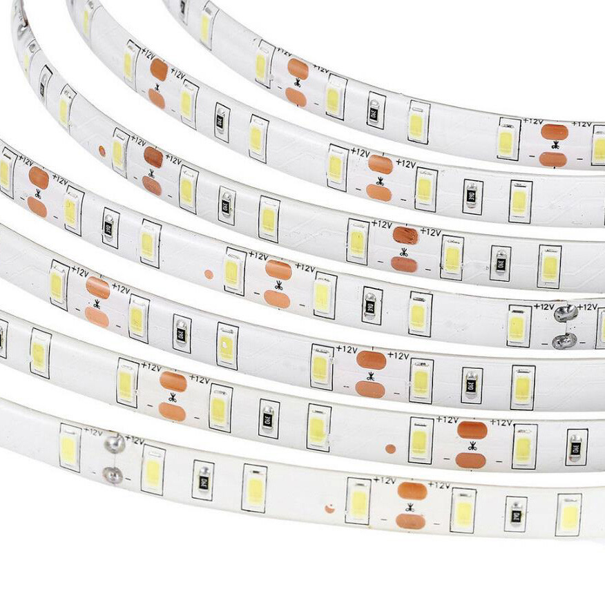 5M 16FT 5630 Super Bright Waterproof 300 LED Strip Light DC12V 6A With ...