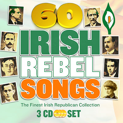 60 Irish Rebel Songs EXTENDED edition 3CD BOX SET 60 Greatest Irish ...