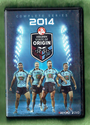 #SS. 2014 STATE OF ORIGIN RUGBY LEAGUE GAMES DVDs | eBay Australia