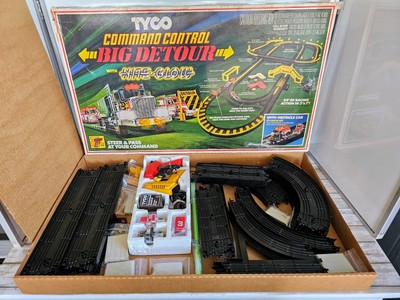 TYCO COMMAND CONTROL BIG DETOUR W/NIGHT GLOW Slotless Race Set #6413 | eBay