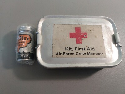 Vintage Air Force Crew Member First Aid Kit with Olin Smoke Signal | eBay