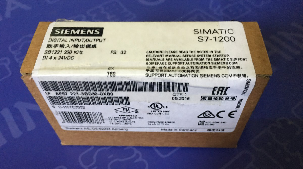 1pc new SIEMENS S7-1200 SB1221 6ES7221-3BD30-0XB0 | eBay