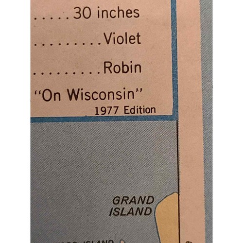 Wisconsin Road Map Courtesy of Phillips 66 1977 Edition | eBay