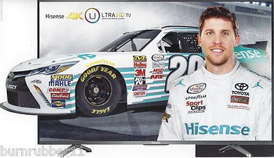 2015 DENNY HAMLIN "HISENSE TV" #20 NASCAR 2ND VER XFINITY SERIES DIECUT ...