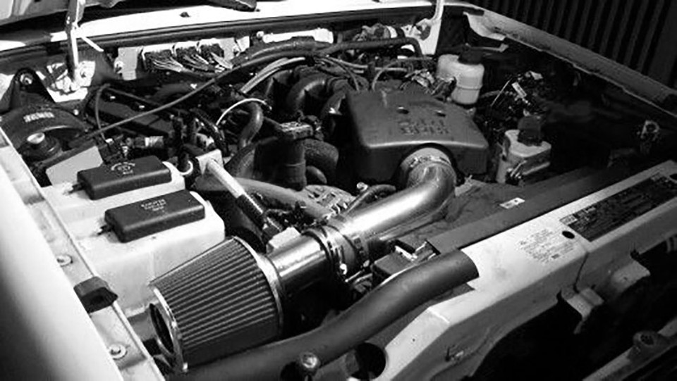 BLACK 2004-2011 FORD RANGER 4.0 4.0L FX4/XL/XLT SOHC V6 AIR INTAKE KIT ...