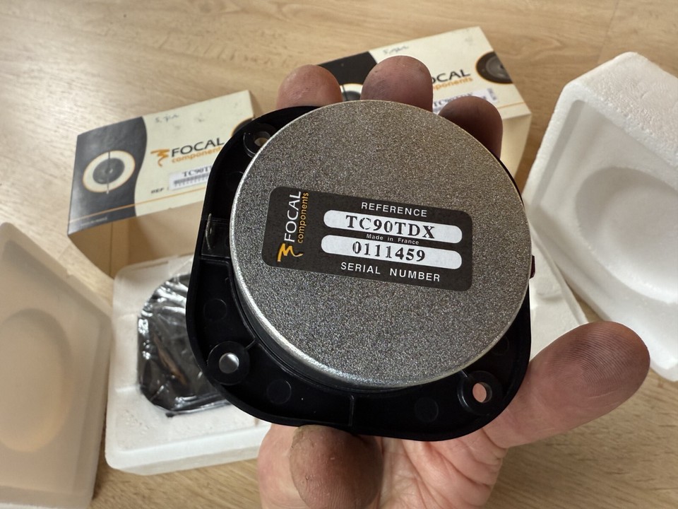 Focal TC90TDX high-end tweeter and Audax HM170Z18 - NEW | eBay