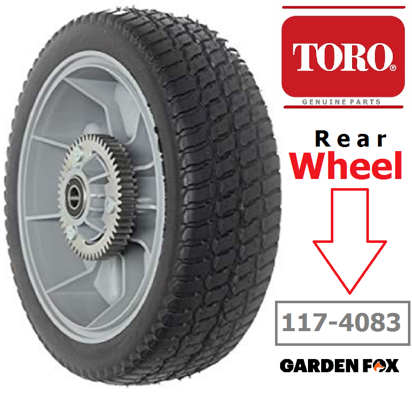 Genuine TORO 48cm Mower Mdl 20837 sn 3120000-99999 - Rear Drive WHEEL ...