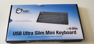 SIIG - USB Ultra-Slim Mini Keyboard | eBay
