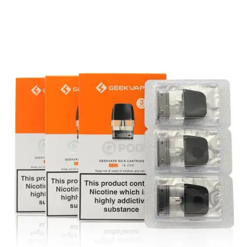 GeekVape Q PODS Cartridge 0.6 0.8 1.2 Replacement Pods for Sonder Q ...