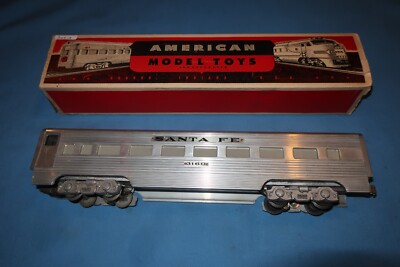 AMT KMT #3160 Santa Fe Day Coach Aluminum Passenger Car with Original ...
