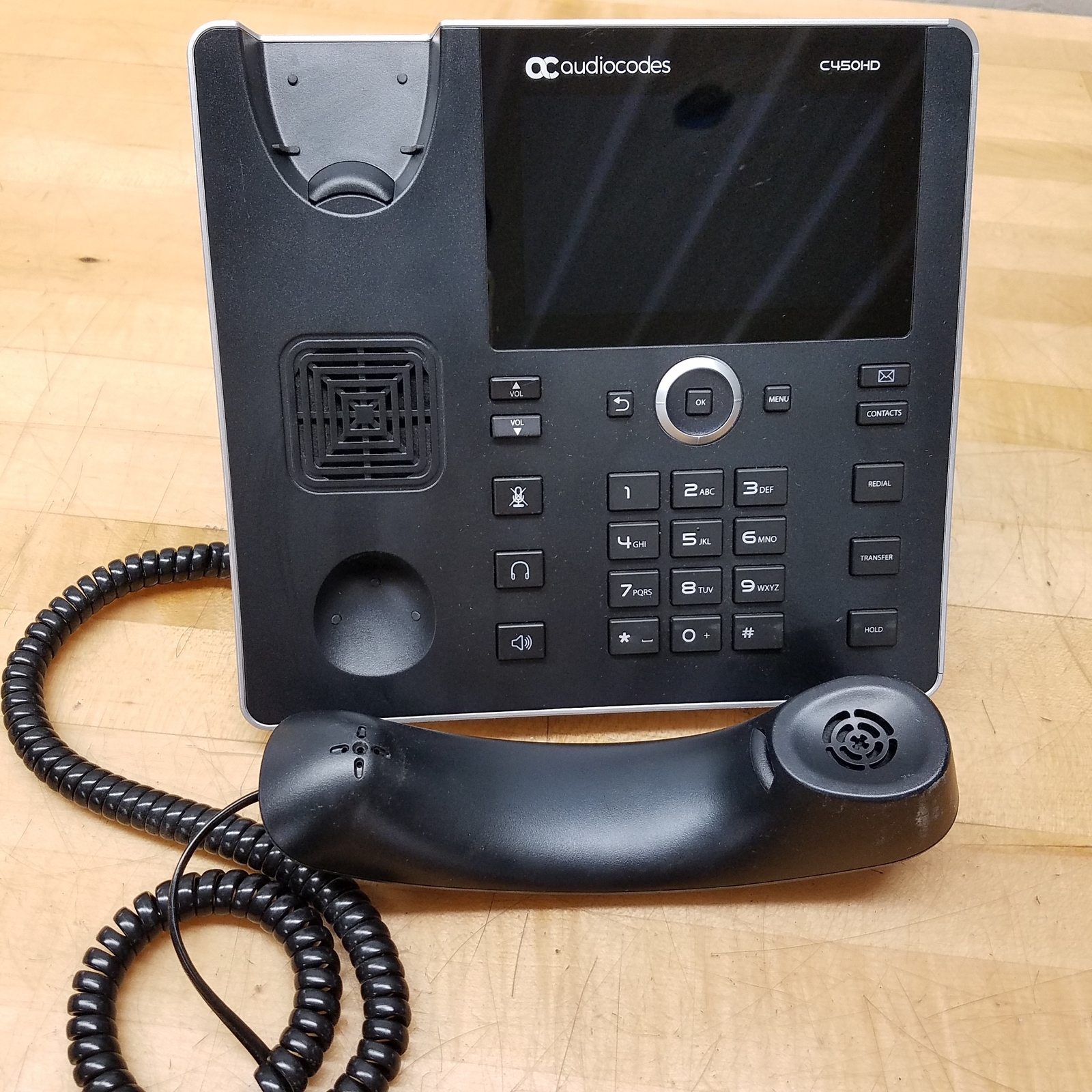 AudioCodes C450hd IP Phone Teams/skype for Business WiFi for sale ...