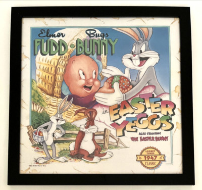 RARE! Warner Bros. Looney Tunes Classics~1994 Framed Calendar Art~Bugs ...