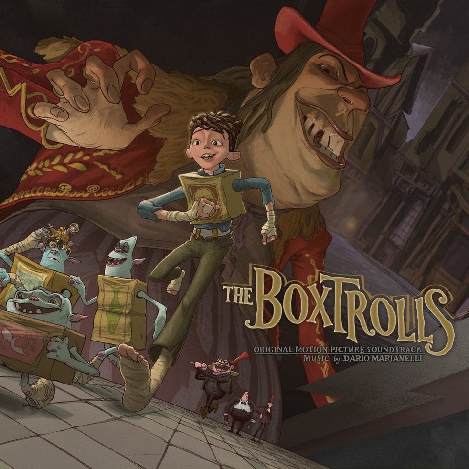 The Boxtrolls [Cheese Wheel Vinyl w/ Orange & Cream] MONDO LP Record ...