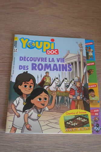 REVUE YOUPI N° 432 - SEPTEMBRE 2024 / DECOUVRE LA VIE DES ROMAINS | eBay