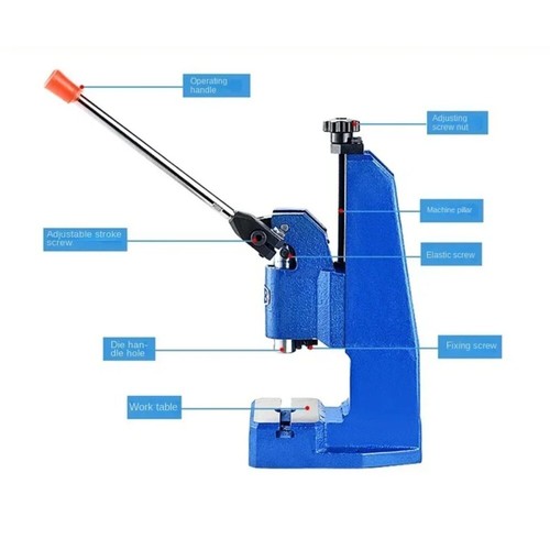 J03-0.4A Small Manual Press Desktop Manual Punching Nominal Press Hand ...