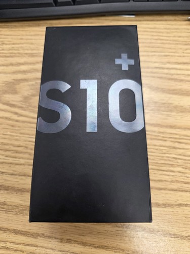 NEW SEALED Samsung Galaxy S10+ Plus SM-G975U 128GB Black for Verizon ...
