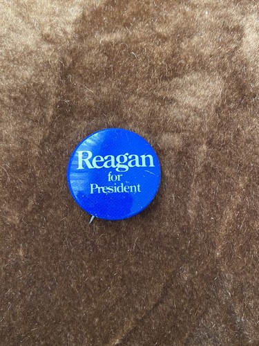 Vintage Ronald Reagan For President Pinback Campaign Button | eBay