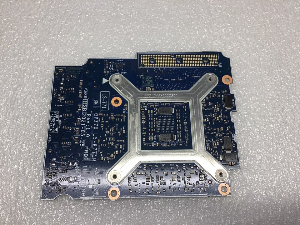 HP NVIDIA RTX A4000 laptop GPU QN20-E3-A1 8GB GDDR6 Beam Connector ...