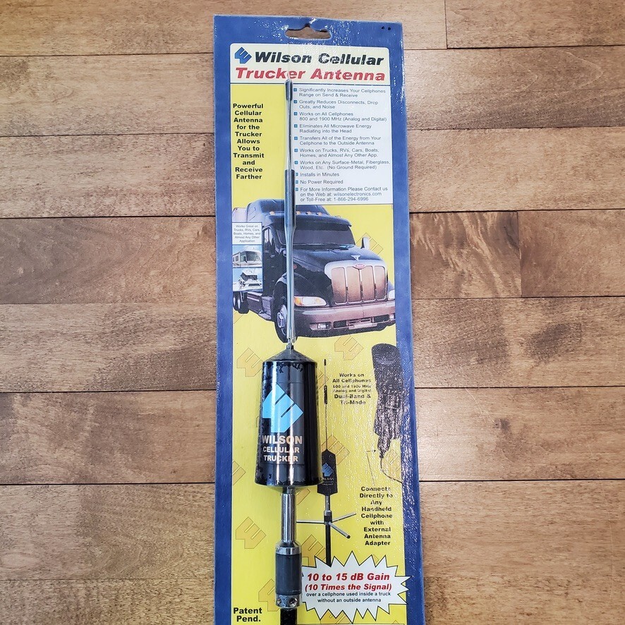 Wilson Cellular Phone Trucker Antenna 301101 Dual-Band Semi Truck ...