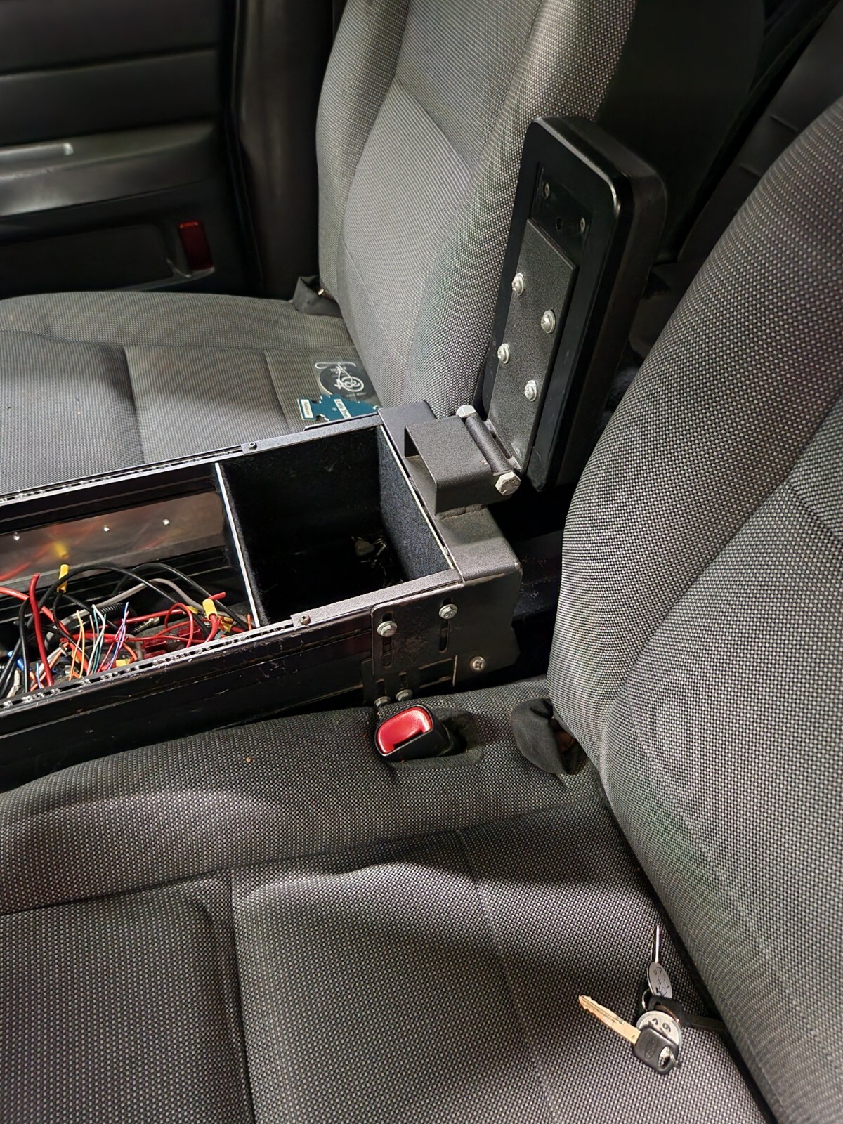 OEM FORD floor console 98-2011 Ford Crown Victoria police interceptor ...