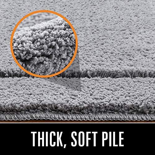 LOCHAS Luminous Non Slip Bathroom Rugs Runner 24 x 60 Inch, Extra Soft ...