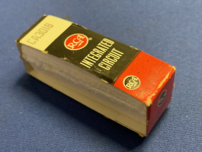 RCA CA3018 12-PIN METAL GP NPN TRANSISTOR COLLECTIBLE LAST ONE PACKAGED | eBay