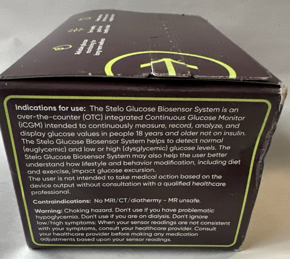 New Sealed Dexcom Stelo Glucose Biosensor Kit (2 Pack) Exp 09-30-26 | eBay