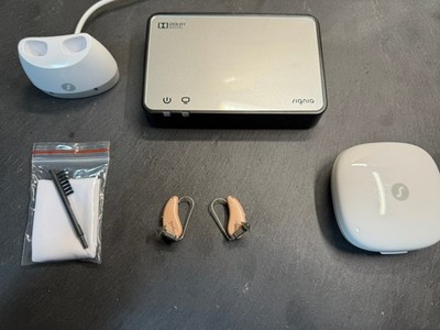 Signia Pure 1 AX Charge&GO RIC Wireless Bluetooth+Charger+App+TV ...