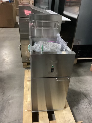 |1463| Dean SR114E Electric Fryer - (1) 40 lb. Vat, Floor Model, 208v ...
