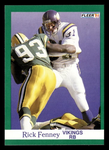 Rick Fenney 1991 Fleer #281 Minnesota Vikings FOOTBALL *074 | eBay