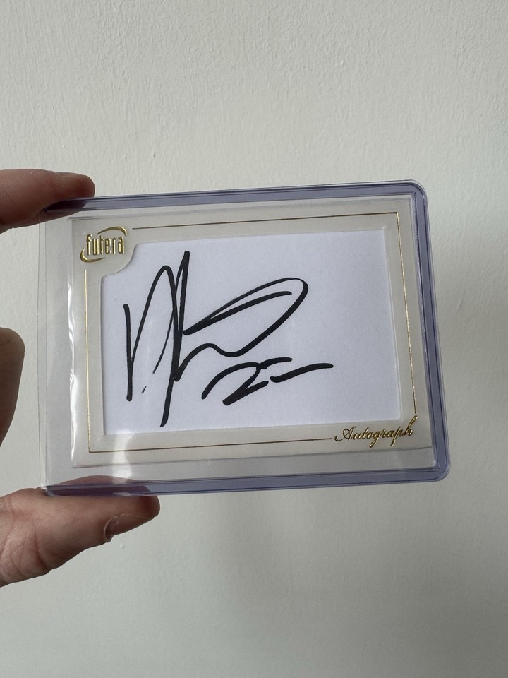 Futera 2024 Gold Frame Alex Iwobi 1/1 Auto Nigeria Fulham/Everton ...