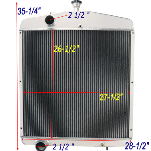 Tractor Radiator for Case IH 2390 2394 2590 2594 3294 3394 3594 # ...