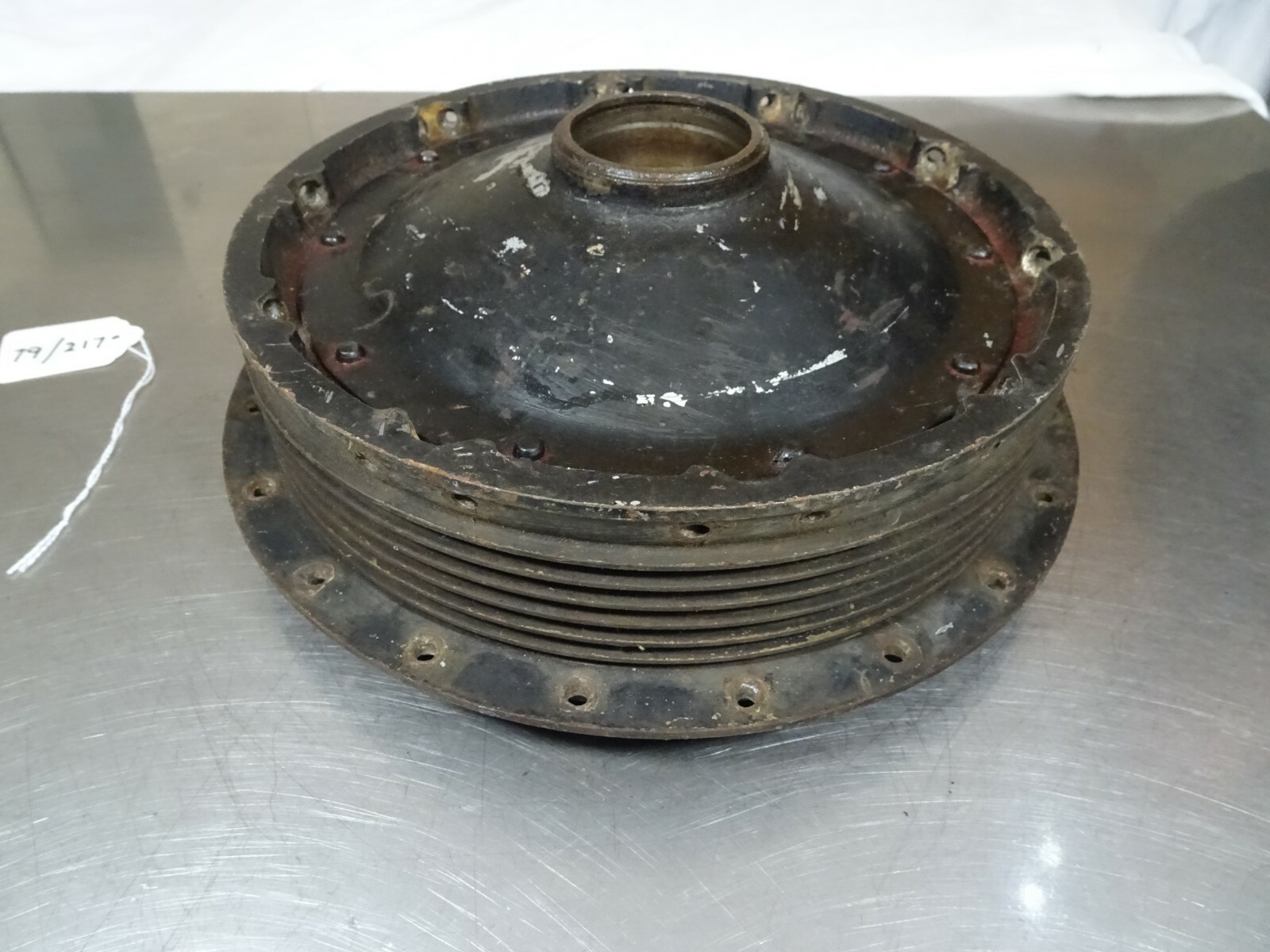 TRIUMPH 8" TWIN LEADING SHOE TLS WHEEL BRAKE HUB.T120 TRITON T150 BSA ...