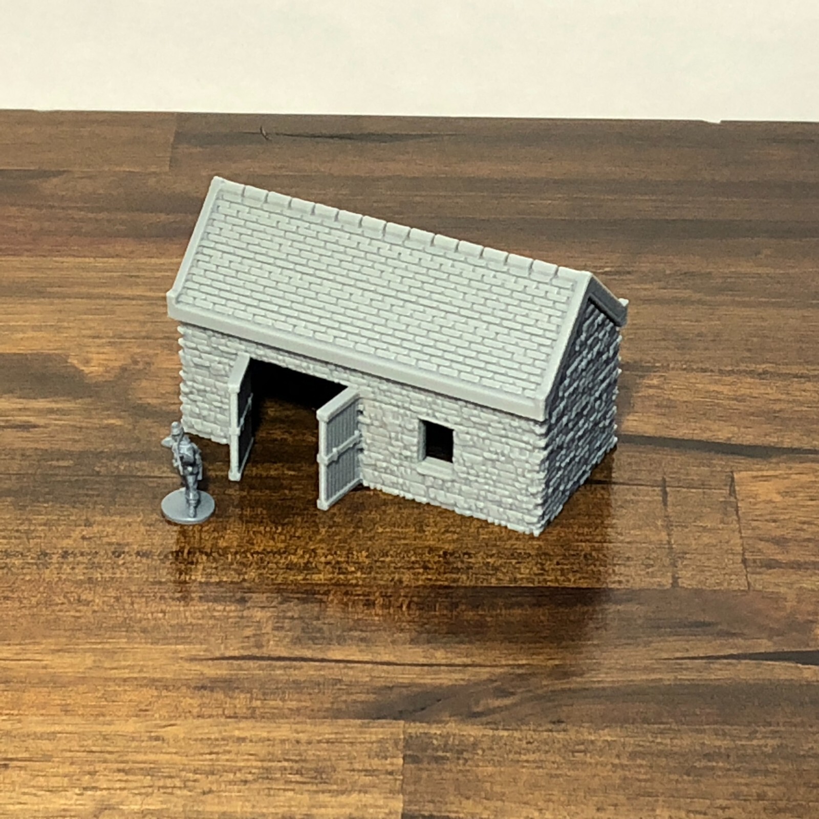 Small Normandy Barn | 15mm Detailed WWII tabletop wargaming terrain ...