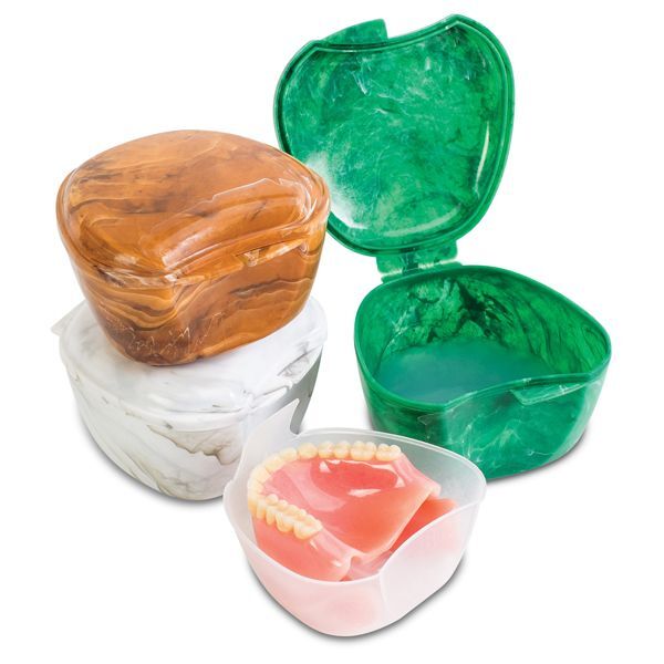 Practicon GemStone Denture Baths, 3 colors, 12/Pk. Durable plastic | eBay