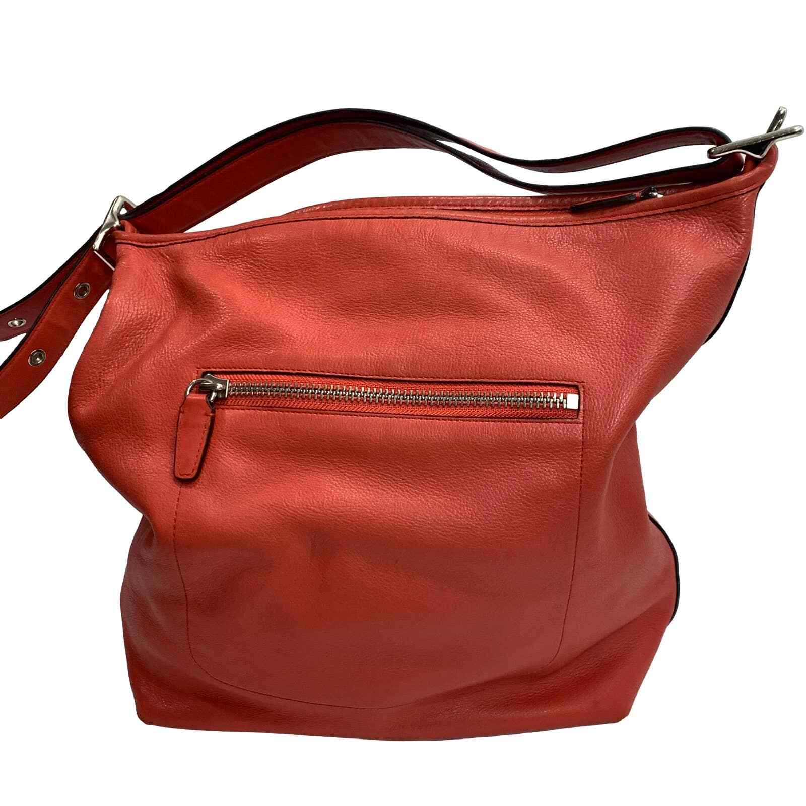 COACH Legacy Large Red Leather Bucket Bag | Duffel HO… - Gem