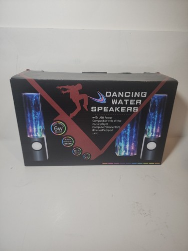 Dave & Busters Plug and Play Illuminated Dancing Water Speakers new in ...