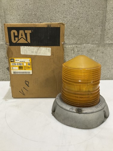 CAT 128-6983 LAMP-GP ROTATING WARNING AMBER LIGHT 24 VOLT 476 | eBay