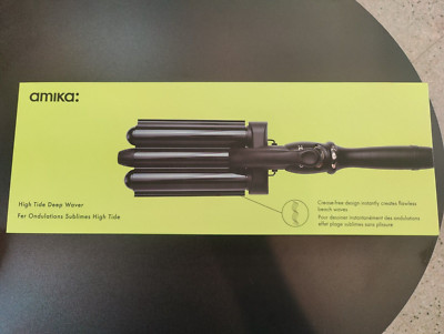 BRAND NEW Amika High Tide Deep Waver Black w/ Free Gift | Small Biz ...