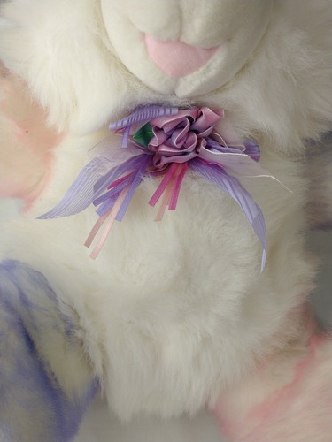 Dan Dee Easter Bunny Rabbit Plush Pastel Hoppy Hopster 24" Stuffed ...